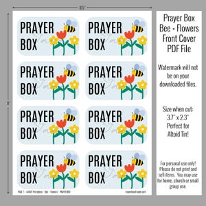 Prayer Box Printables | DIY Sunday School Craft for Kids | Homeschool ...
