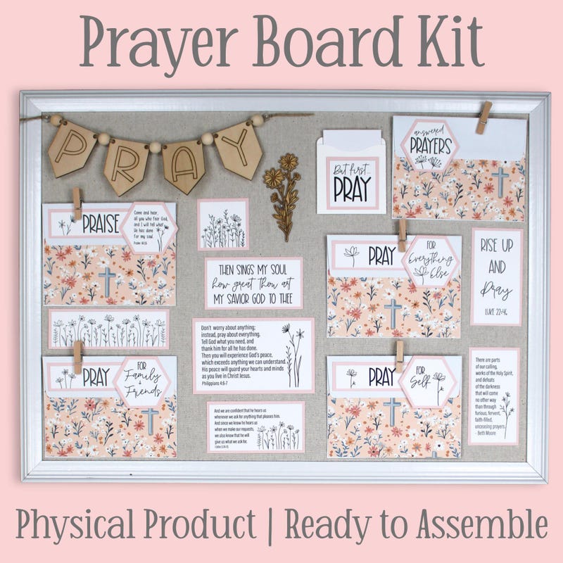 Prayer Board Card - Etsy