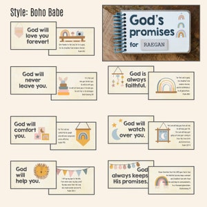 Personalized God's Promise Book With Bible Verses - Unique Gift for ...