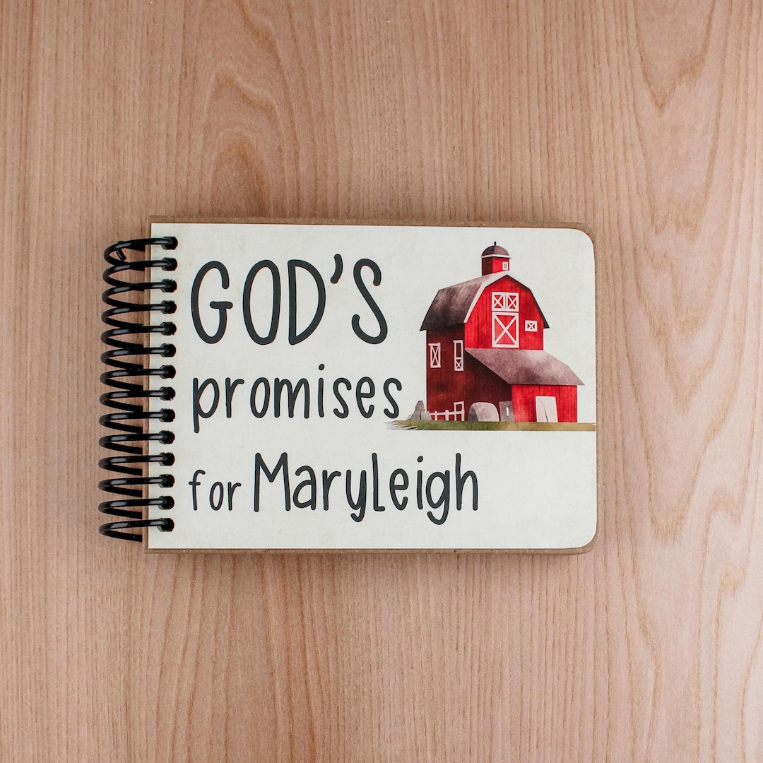 Personalized Baby Dedication or Baby Blessing Book - Keepsake Gift for ...