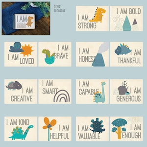 Personalized Toddler Affirmation Book: Dino Theme, USA Made - Etsy