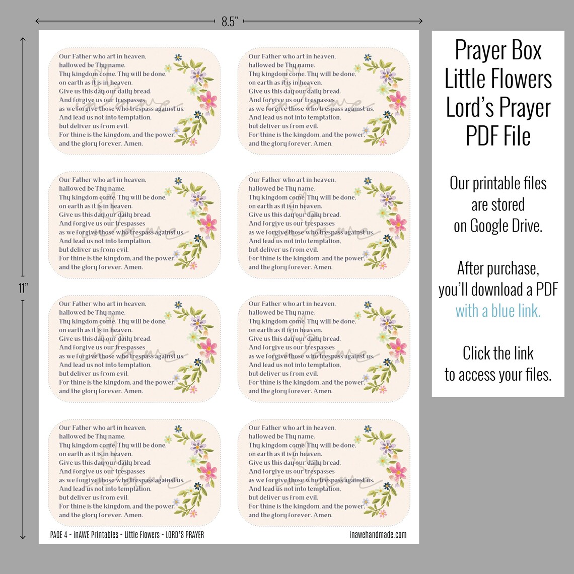 Prayer Box Printables | DIY Craft for Church Ladies | Ladies Day Craft ...