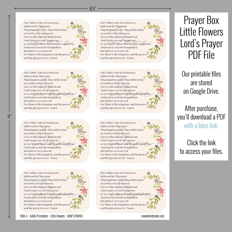 Prayer Box Printables | DIY Craft for Church Ladies | Ladies Day Craft ...