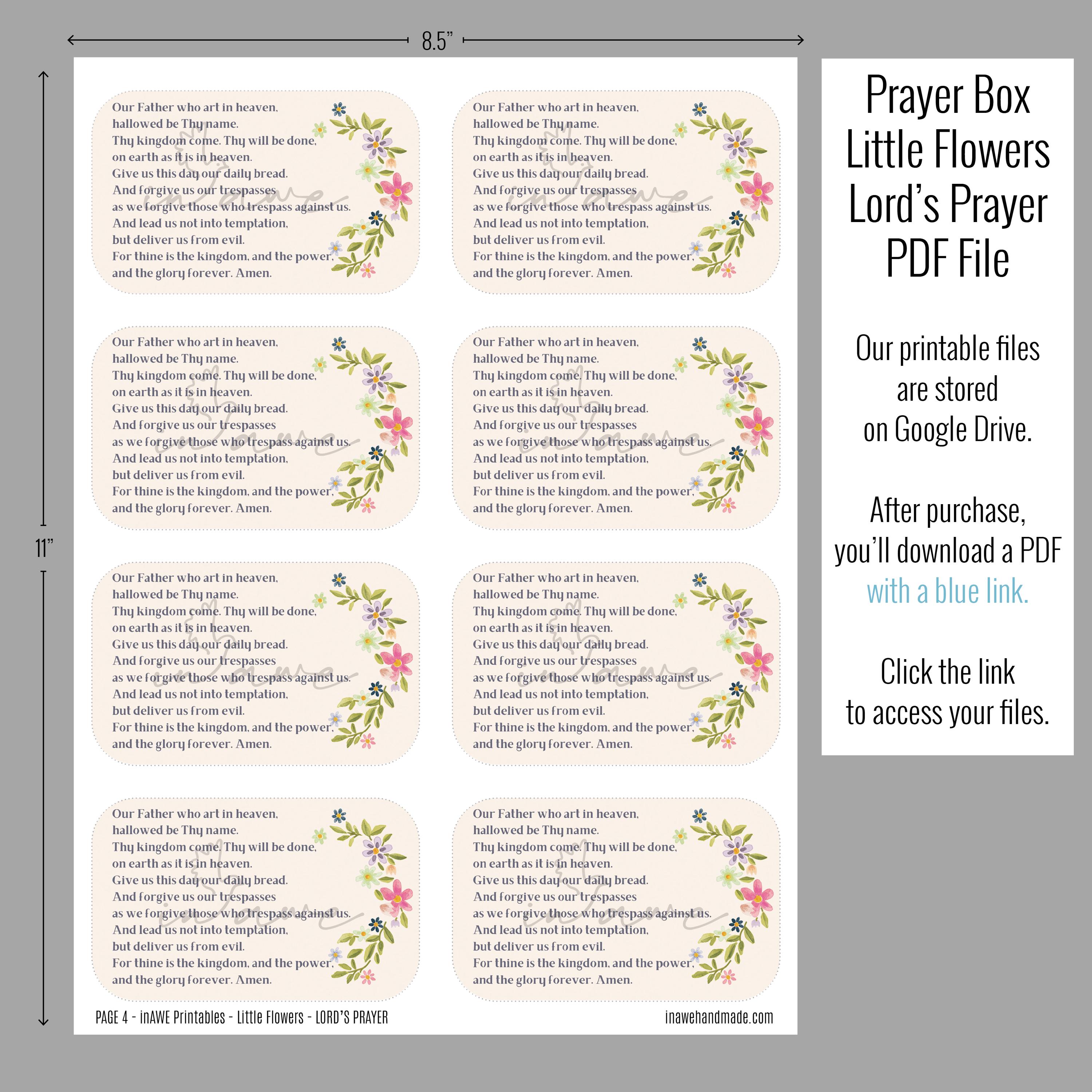 Prayer Box Printables | DIY Craft for Church Ladies | Ladies Day Craft ...