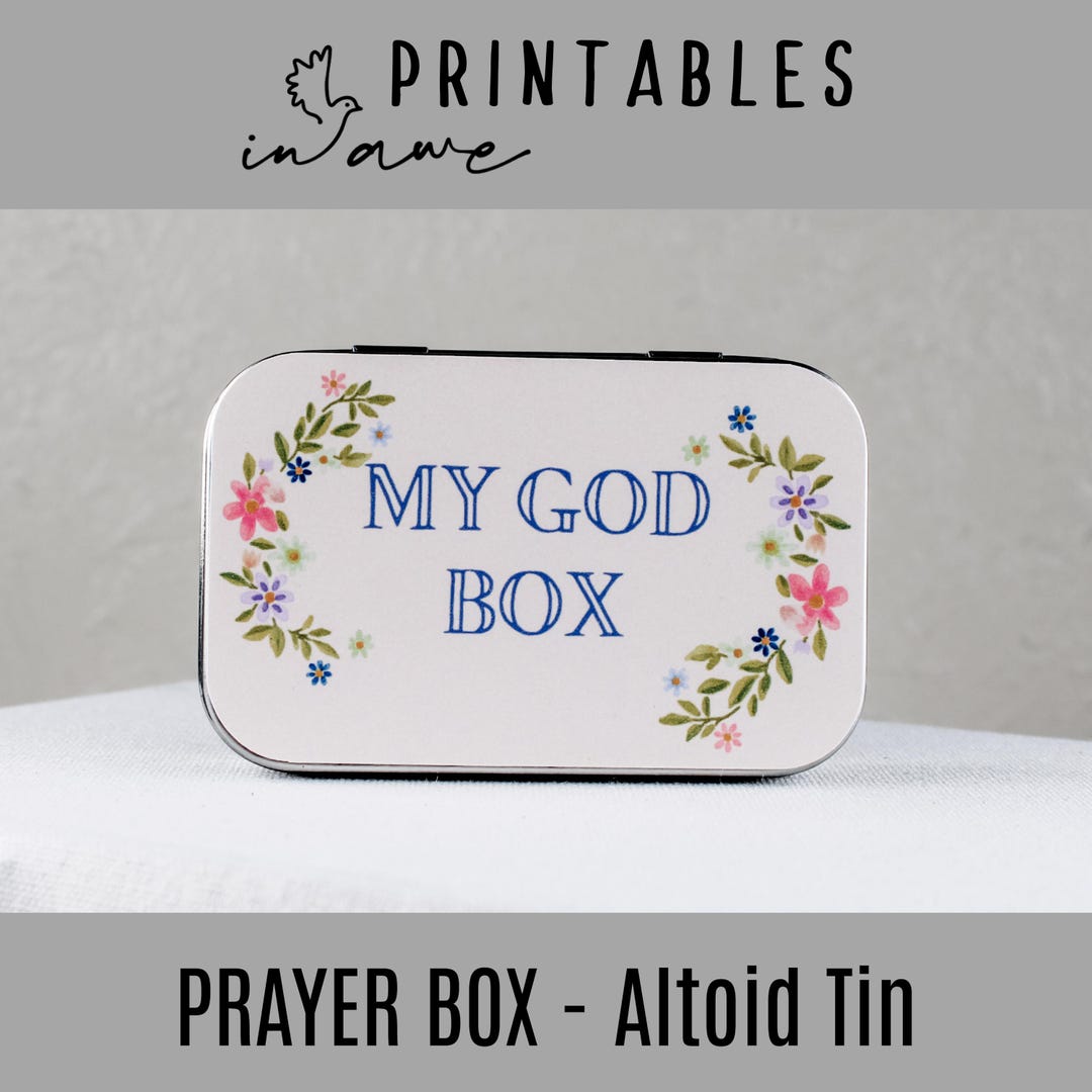 Prayer Box Printables | DIY Craft for Church Ladies | Ladies Day Craft ...