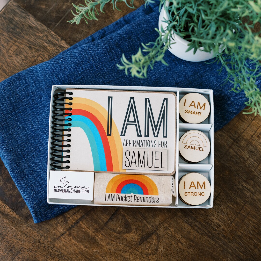 Personalized Affirmation Gift Set for Kids | Custom Personalized ...
