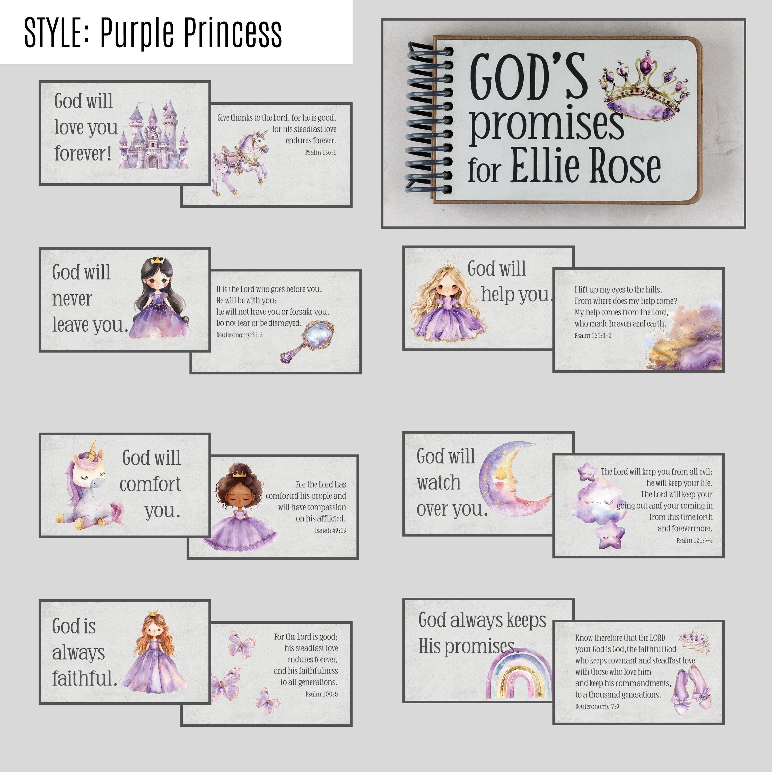Personalized God's Promise Book With Bible Verses - Unique Gift for ...