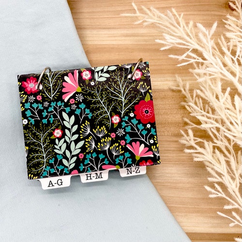 Small Address Book - Etsy