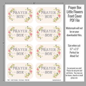 Prayer Box Printables | DIY Craft for Church Ladies | Ladies Day Craft ...