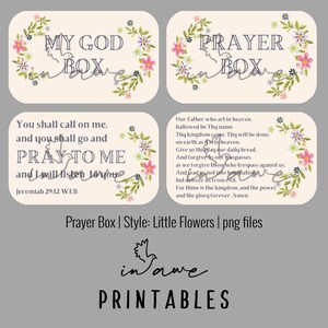 Prayer Box Printables | DIY Craft for Church Ladies | Ladies Day Craft ...