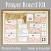Christian Bulletin Board Kit | DIY Prayer Board Supplies ...