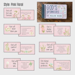 Personalized God's Promise Book With Bible Verses - Unique Gift for ...