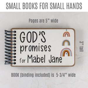 Personalized God's Promise Gift Book Personalized Custom Message ...