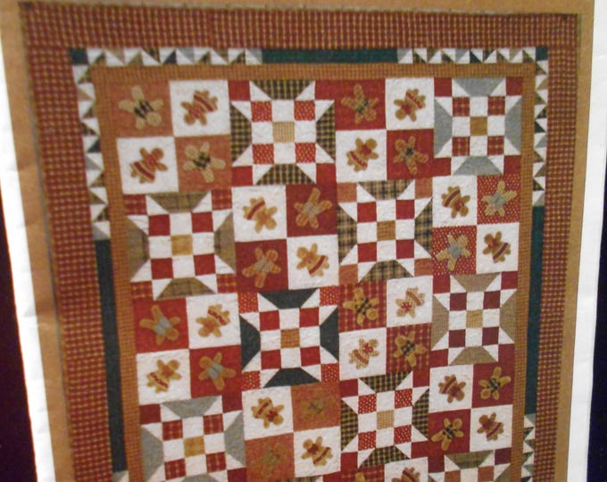 CLEARANCE -gingerbread Quilt Pattern (ONLY) - "gingers All Around ...