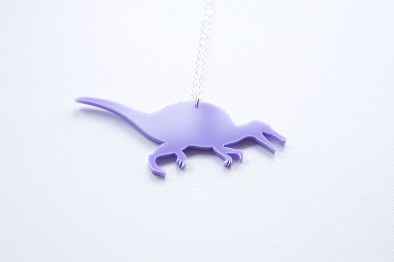Spinosaurus Dinosaur Pendant Necklace - Etsy