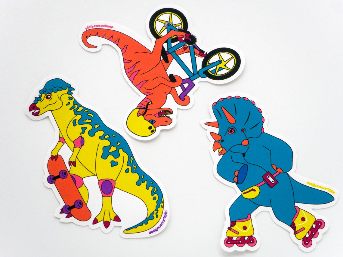 Extreme Sports Vinyl Stickers [set of 3] - Etsy