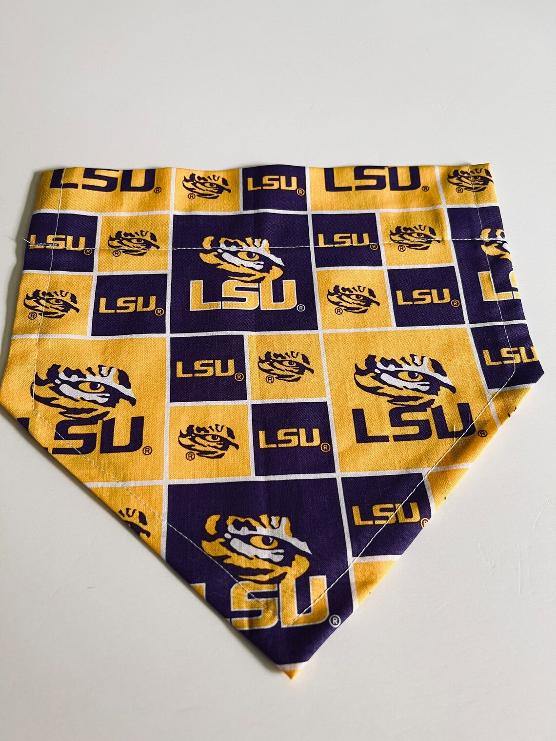 LSU Tigers Dog Bandana Personalized Football College - Etsy