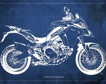 Ducati Art Print | Etsy