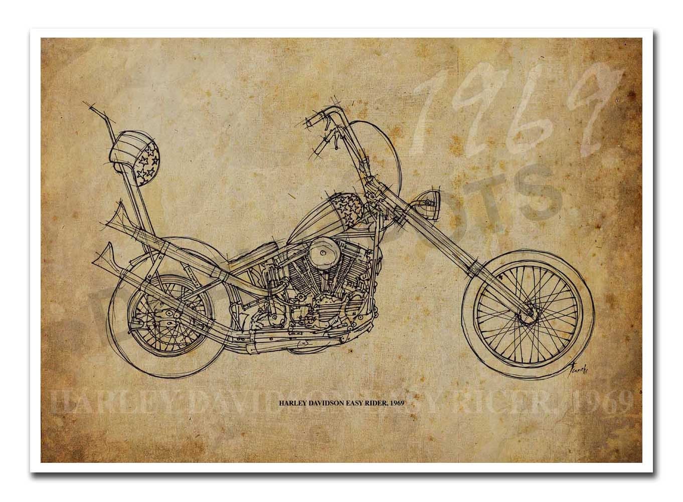1969 Easy Rider Motorcycle