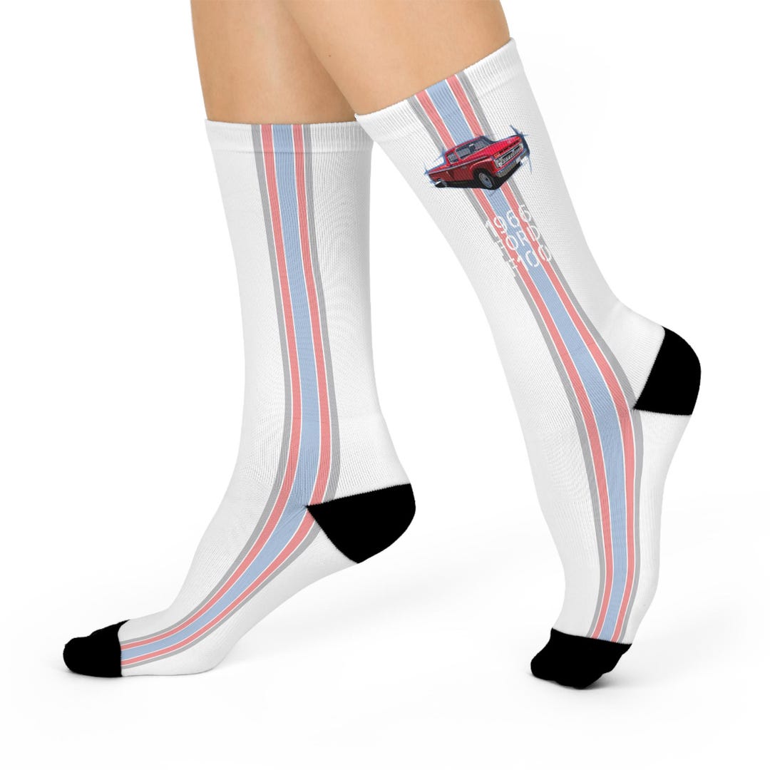 1966 Ford F100 Crew Socks: Cushioned Novelty Socks - Etsy