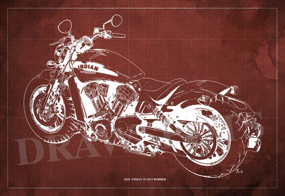 Bobber Drawing
