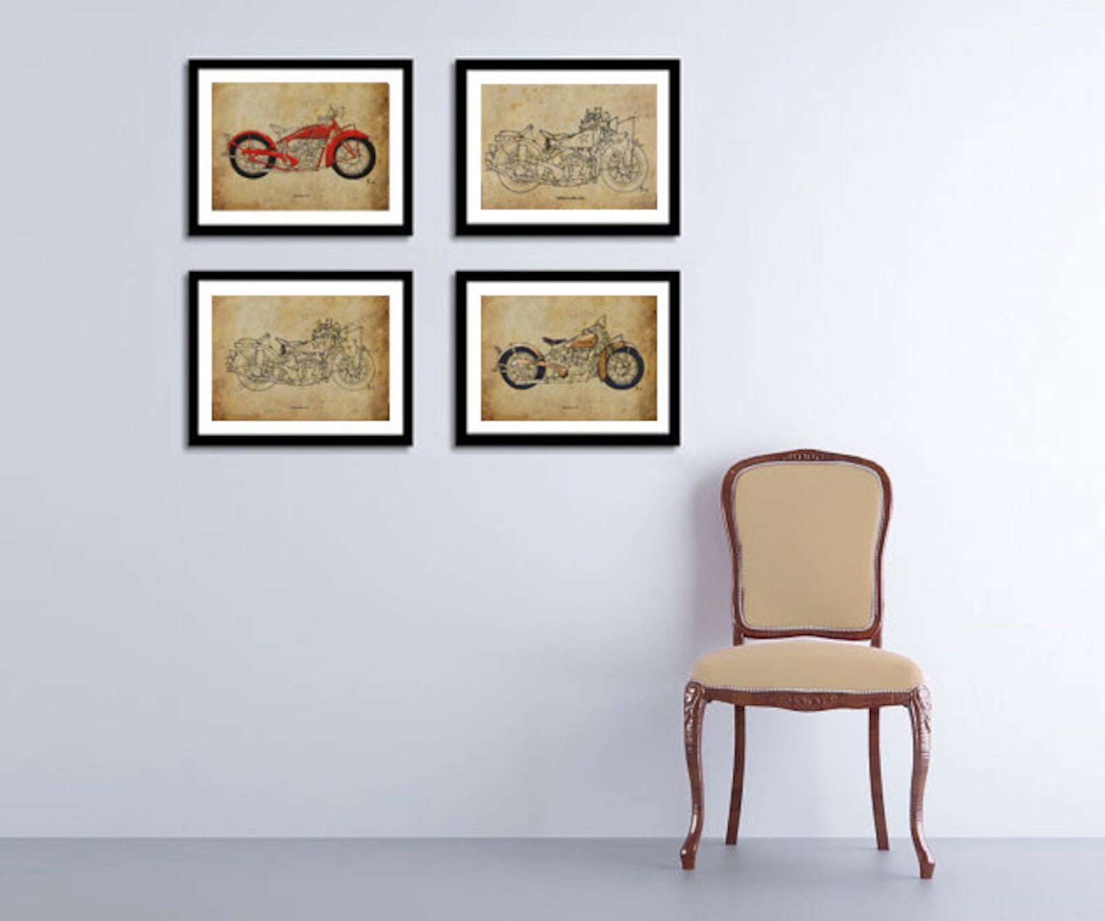 Set of 4 Original Art Prints Any Print 11.5x16 A3 SAVE - Etsy