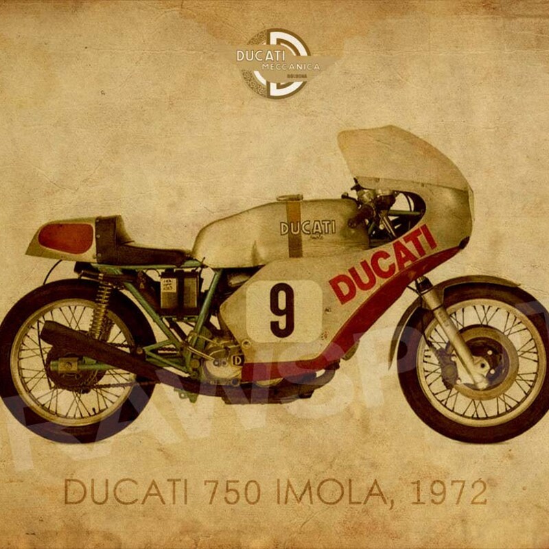 Ducati Art Print - Etsy