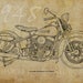 1948 HARLEY DAVIDSON FL Panhead, 12x8.50 in to 60x42in. Based on My ...