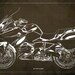2017 BMW R1200RT Blueprint,art Print 14x9.60 to 60x41in,bike Art Print ...