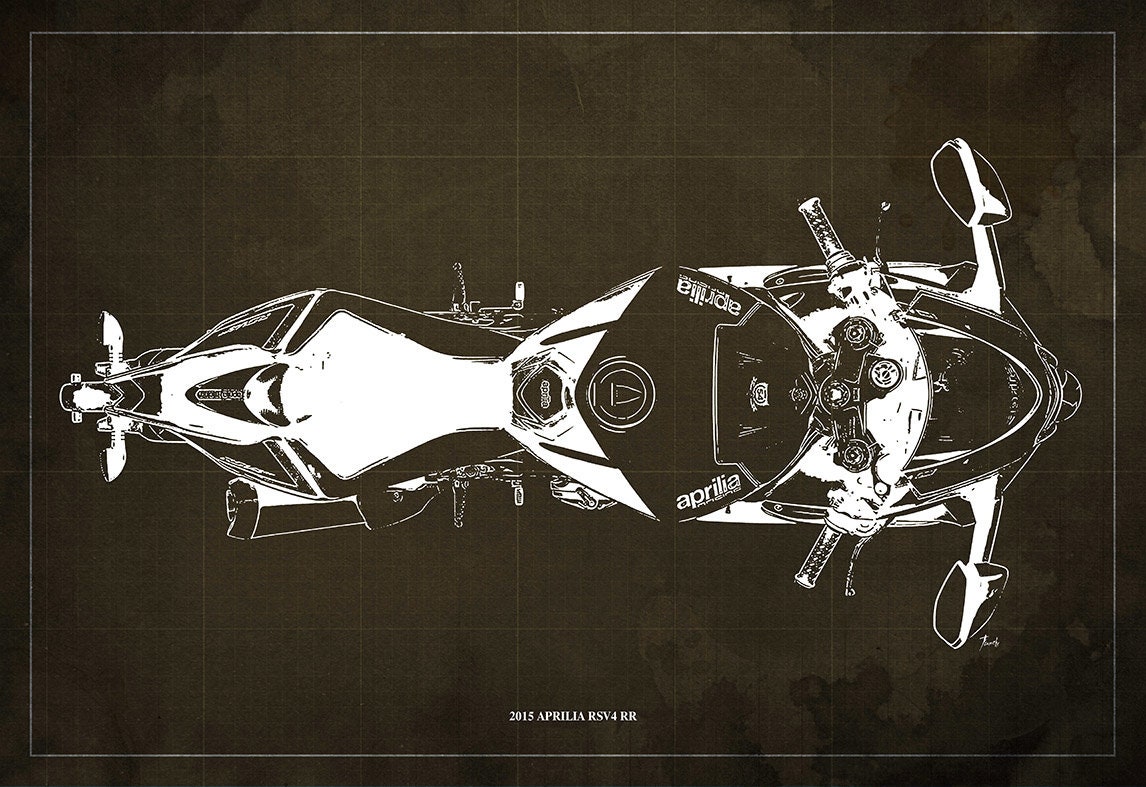 Aprilia Rsv4 Illustration