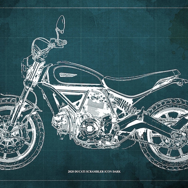 Ducati Art Print - Etsy