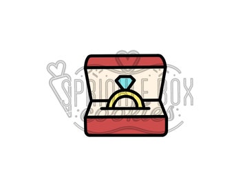 STL 3D Print File ONLY Engagement Ring Box Cookie Cutter. 6 Sizes - Etsy