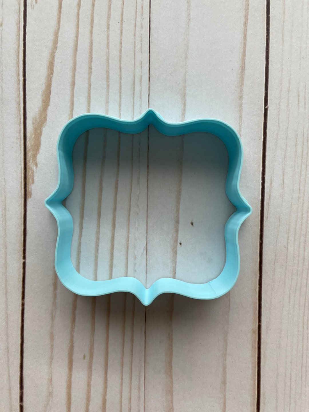 Fancy Square Plaque Cookie Cutter, Trendy Shapes, Shapes, Simple ...