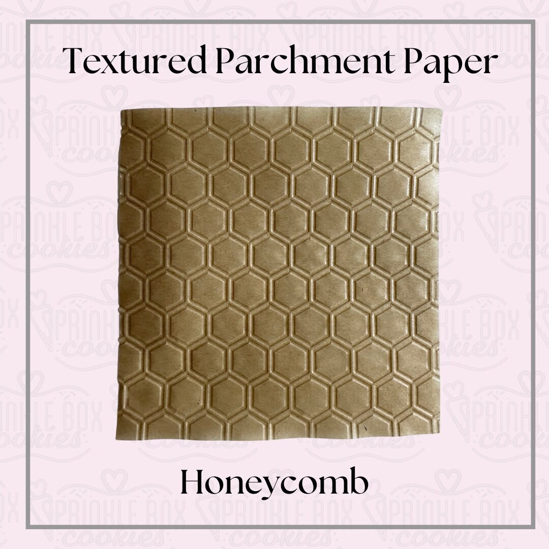 Honeycomb Textured Parchment Paper, Dimensional Parchment - 4X4 Inch ...