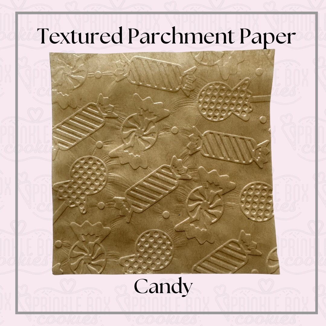 Candy Textured Parchment Paper, Dimensional Parchment - 4X4 Inch ...