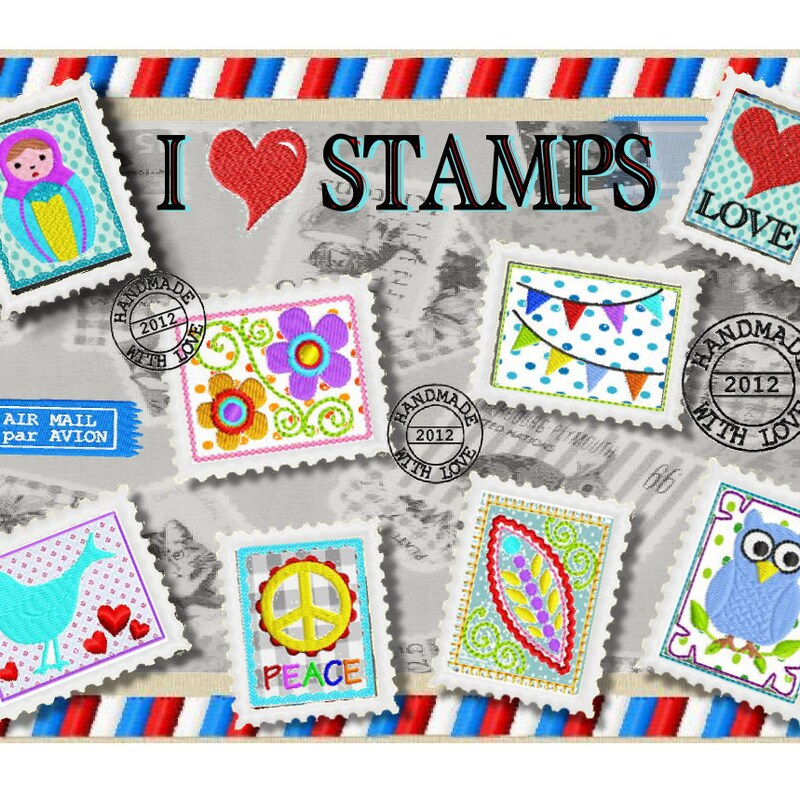 Stamp Embroidery - Etsy