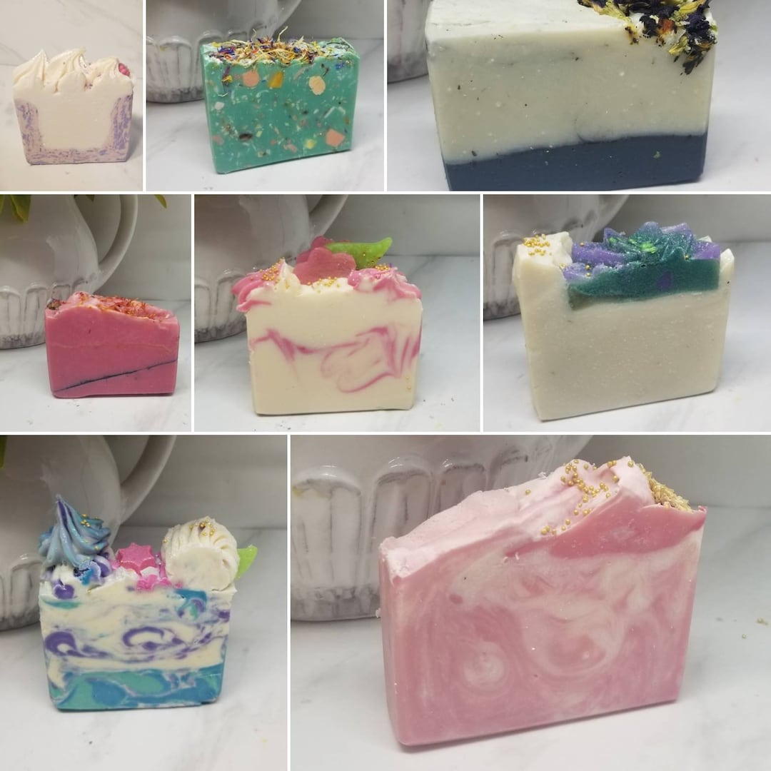 The Floral Bouquet Collection / Gift Set of 8 Soap Bars / Limited ...