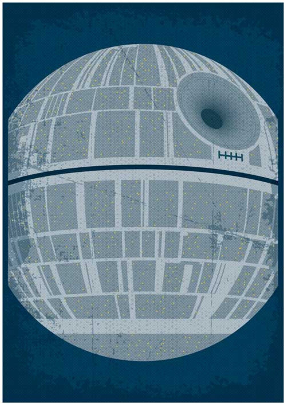 Death Star Poster Movie Print Star Wars Death Star Movie - Etsy
