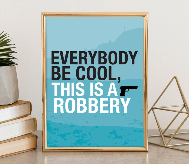 Impressão com citação de Pulp Fiction | Pôster do filme de Tarantino ...