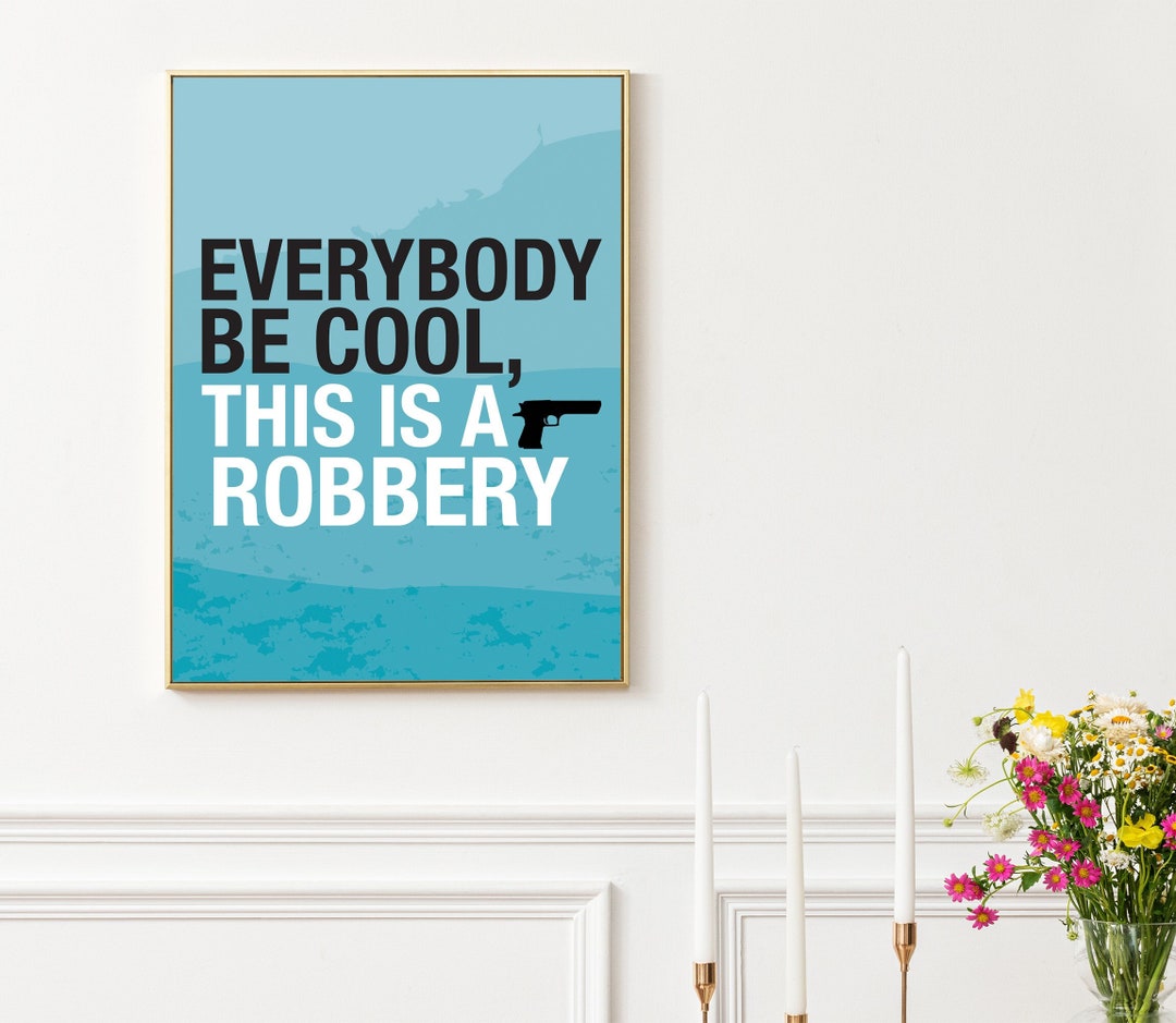 Impressão com citação de Pulp Fiction | Pôster do filme de Tarantino ...