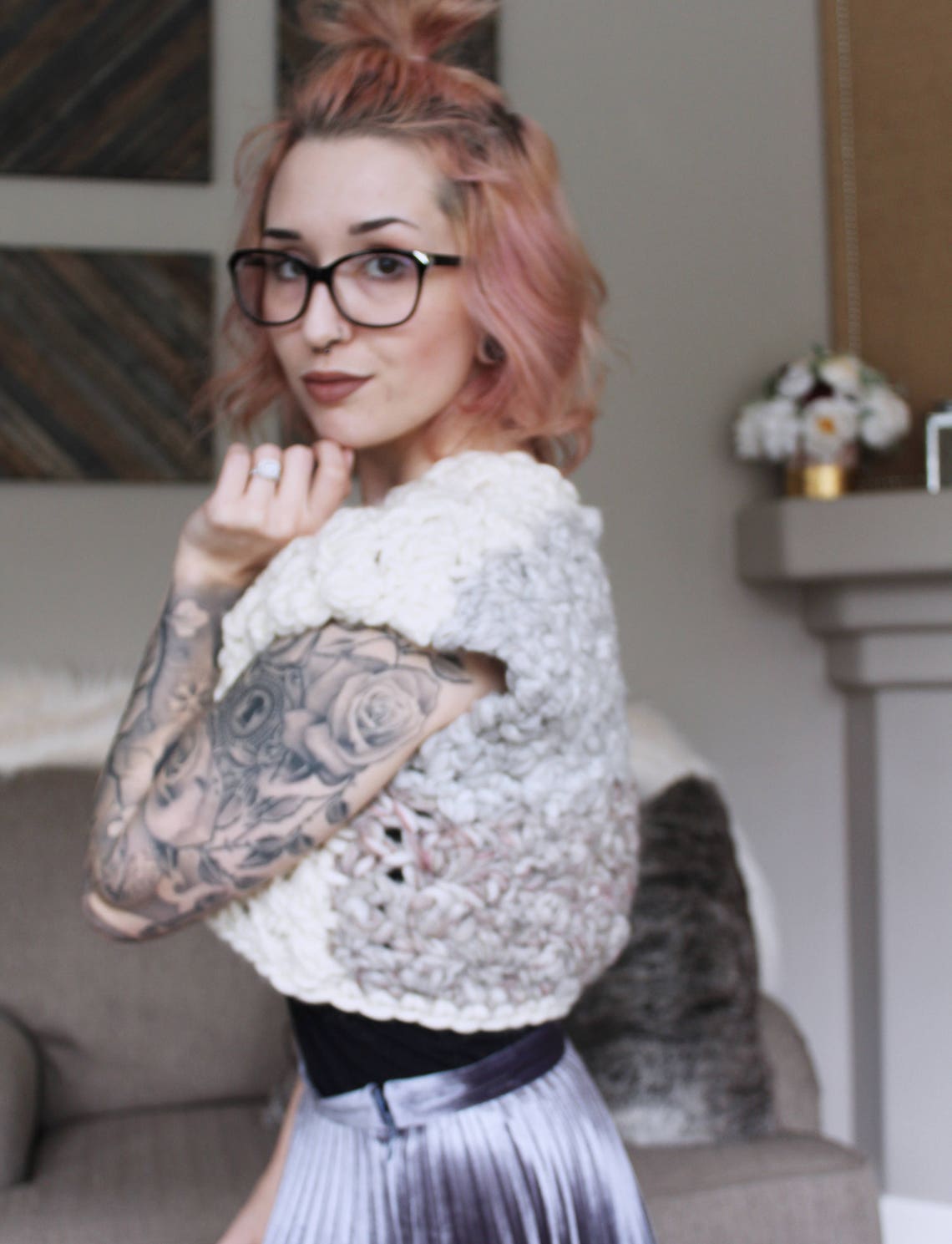 Sterling Cropped Cardi Crochet Pattern // Easy // Womens Garment // the ...