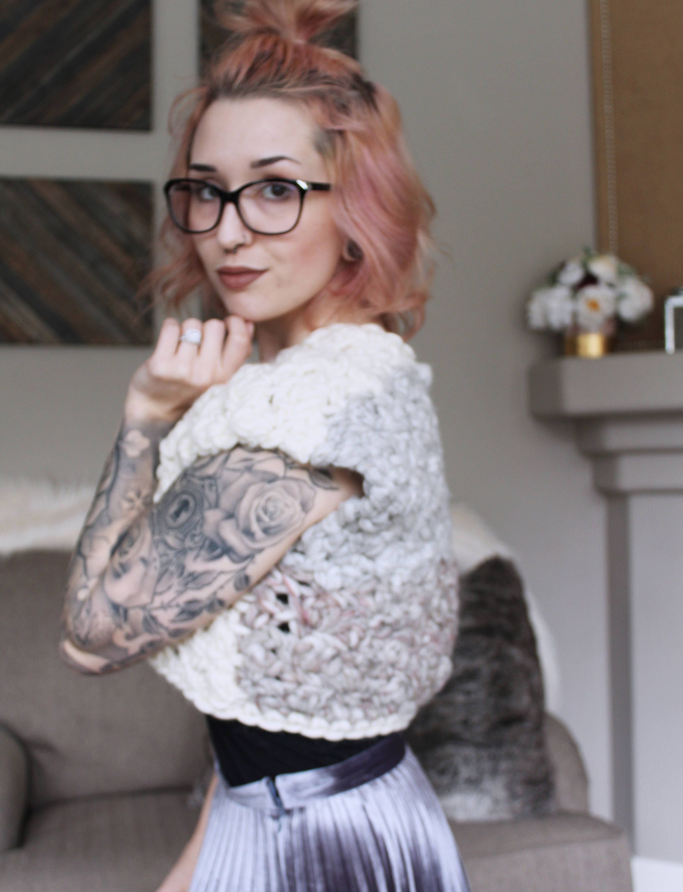 Sterling Cropped Cardi Crochet Pattern // Easy // Womens Garment // the ...