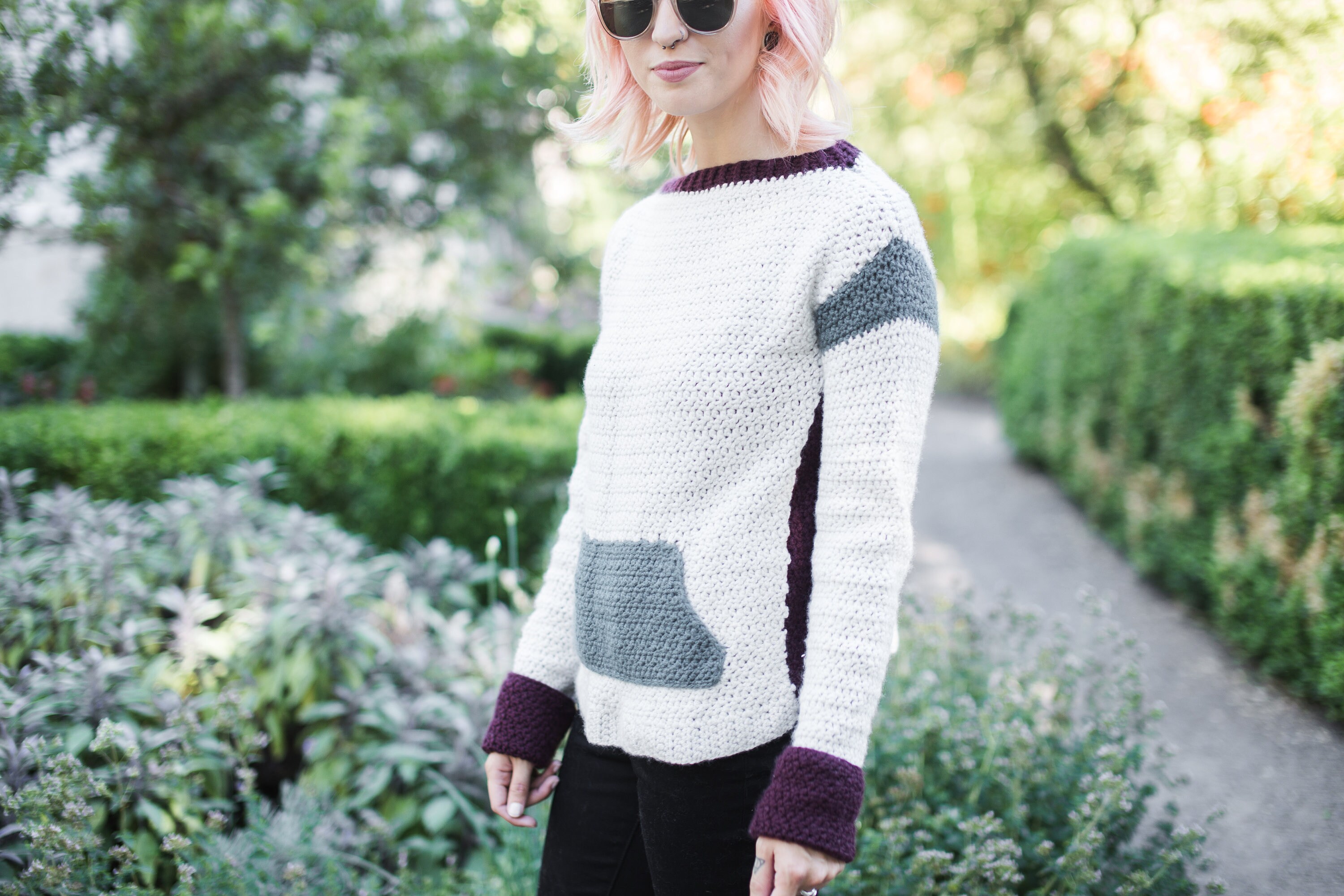 Brixton Sweater Crochet Pattern // Intermediate // Written Tutorial ...