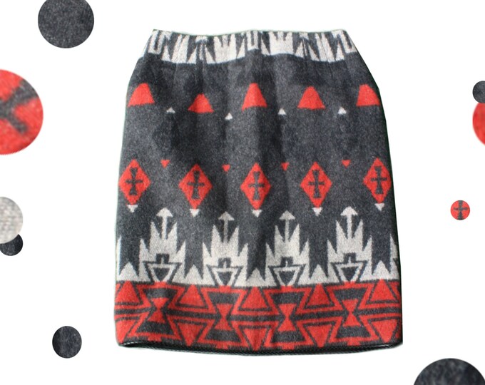 SALE 90s Pencil Skirt Geometric Southwestern/aztec/navajo/native ...
