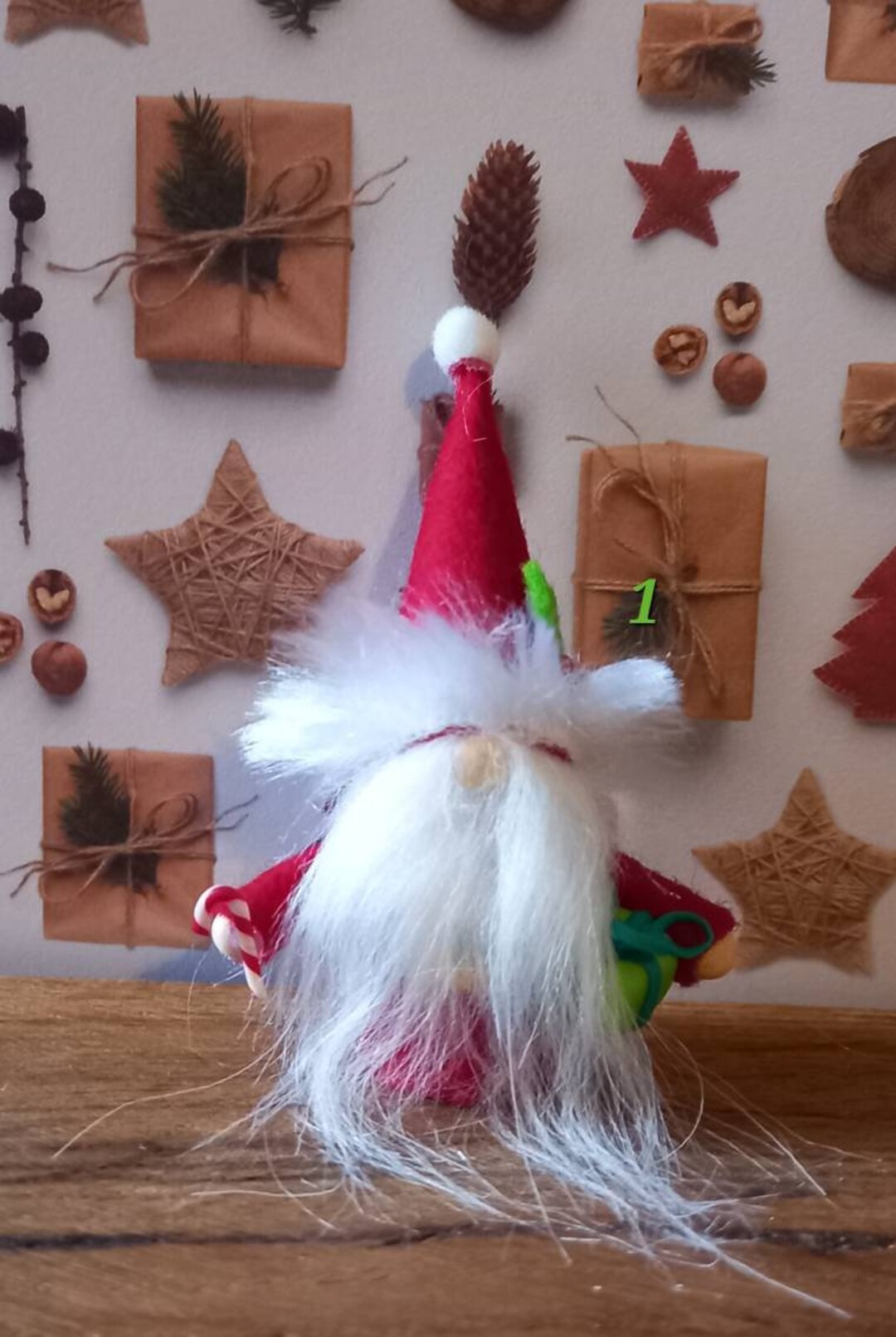 Various Handmade Christmas Santa Gonks - Etsy UK