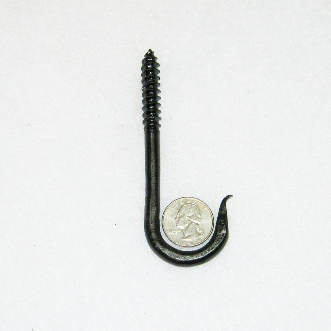 Pan Hook, 5/16 X 4 3/8 X 1, Drapery Rod Hanger, Curtain Rod Hanger ...