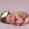 Newborn Photo Prop Robe and Towel Set White or Pink, Newborn ...