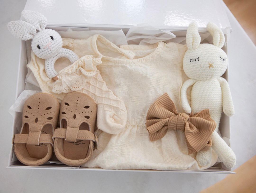 Baby Girl Present Baby Gift Box Baby Shower Gift Box Baby - Etsy