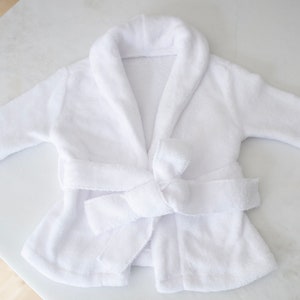 Newborn Photo Prop Robe and Towel Set White or Pink, Newborn ...