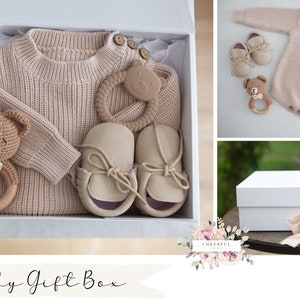 Baby Gift Box, Baby Shower Gift Box, Baby Gift Box Set, Baby Present ...